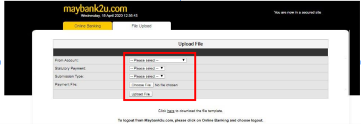 How to make salary and statutory payments via Maybank | PayrollPanda