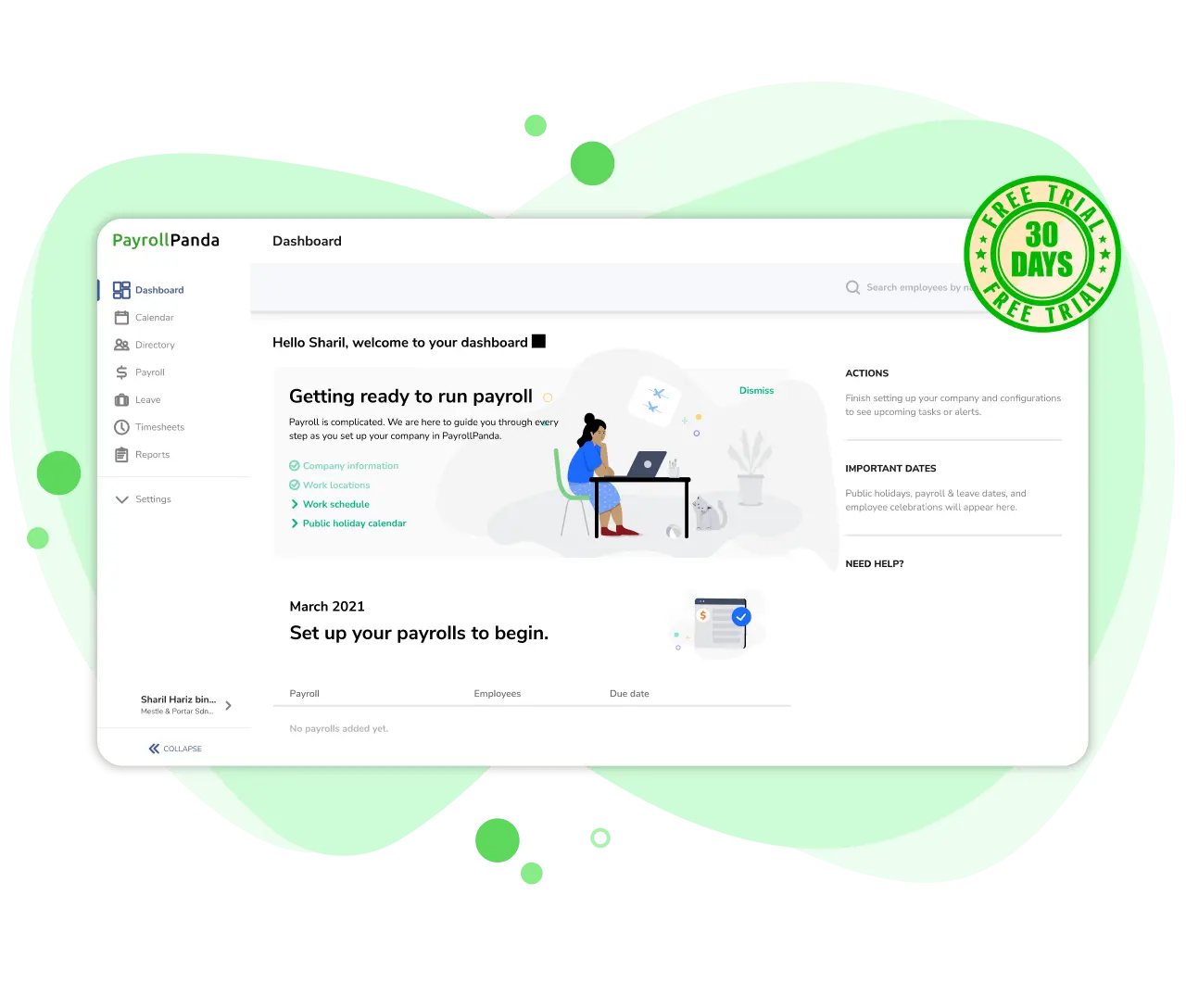 HRDF Claimable System | PayrollPanda